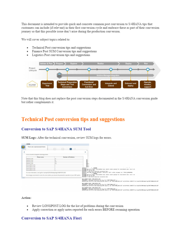 Hana Migration Conversion Tips | PDF | Analytics | Procurement