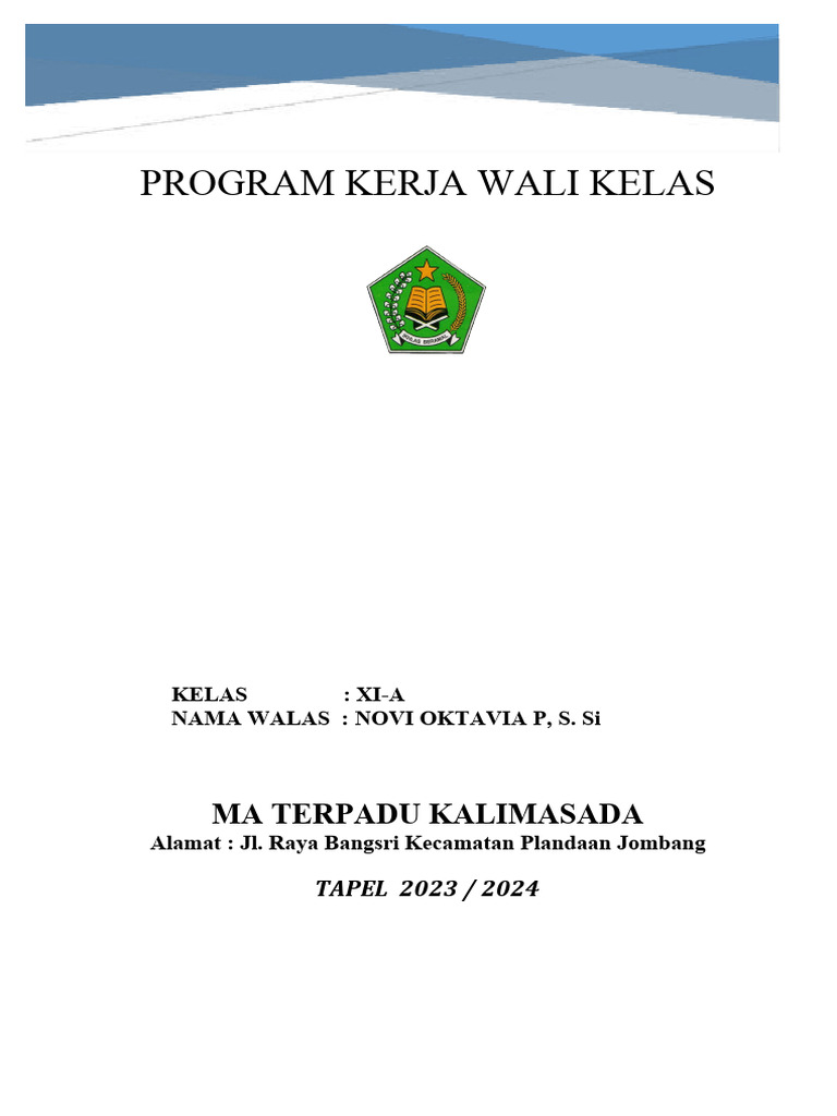 Program Walas 11A | PDF
