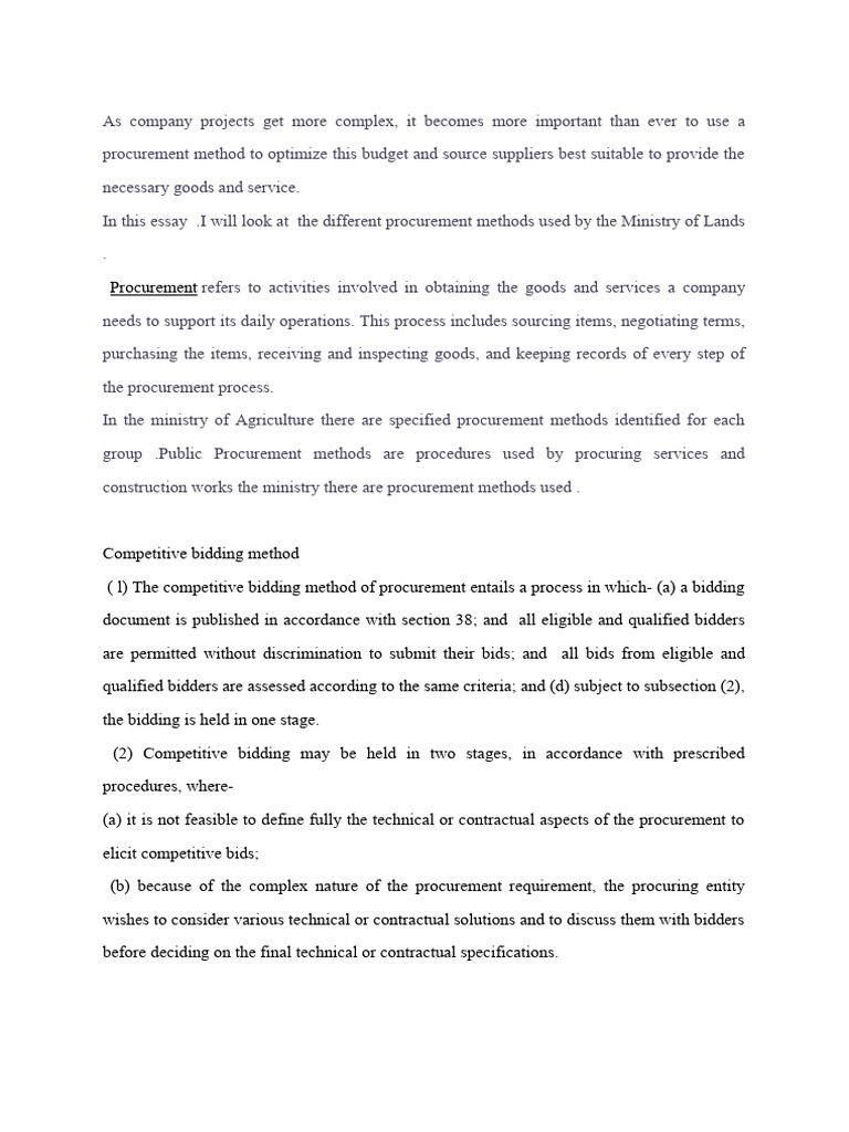 msu project | PDF | Procurement | Request For Proposal