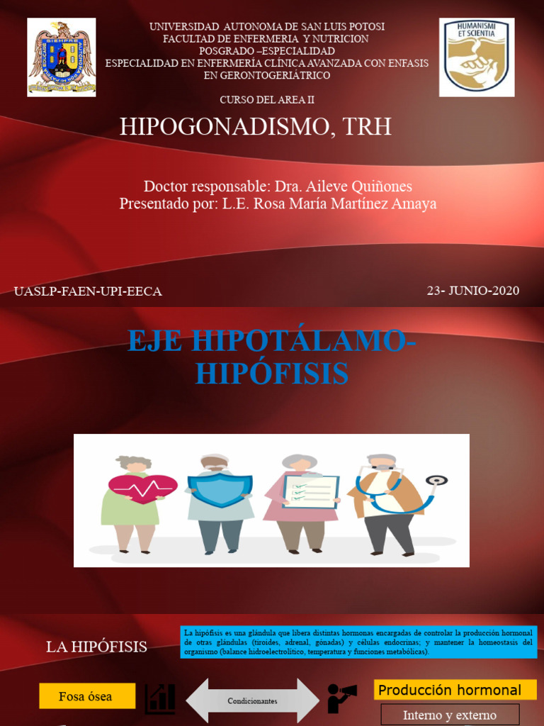 Hipogonadismo, TRH | PDF | Ciclo menstrual | Hormona luteinizante