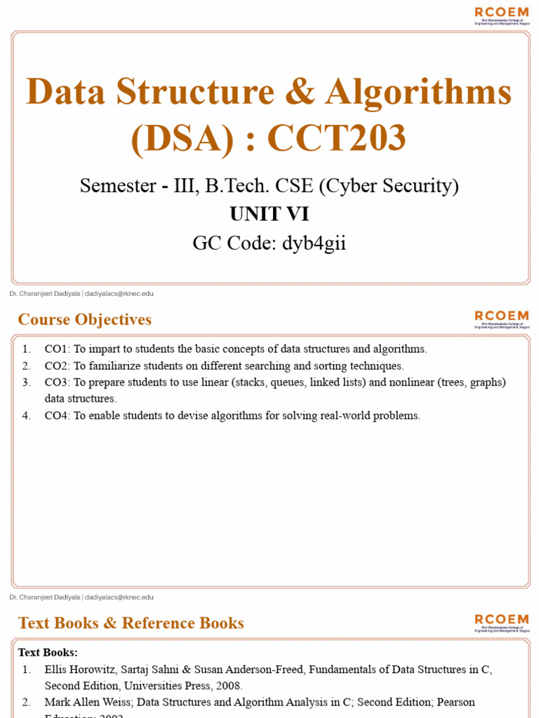 DSA - Unit 6 | PDF | Vertex (Graph Theory) | Queue (Abstract Data Type)