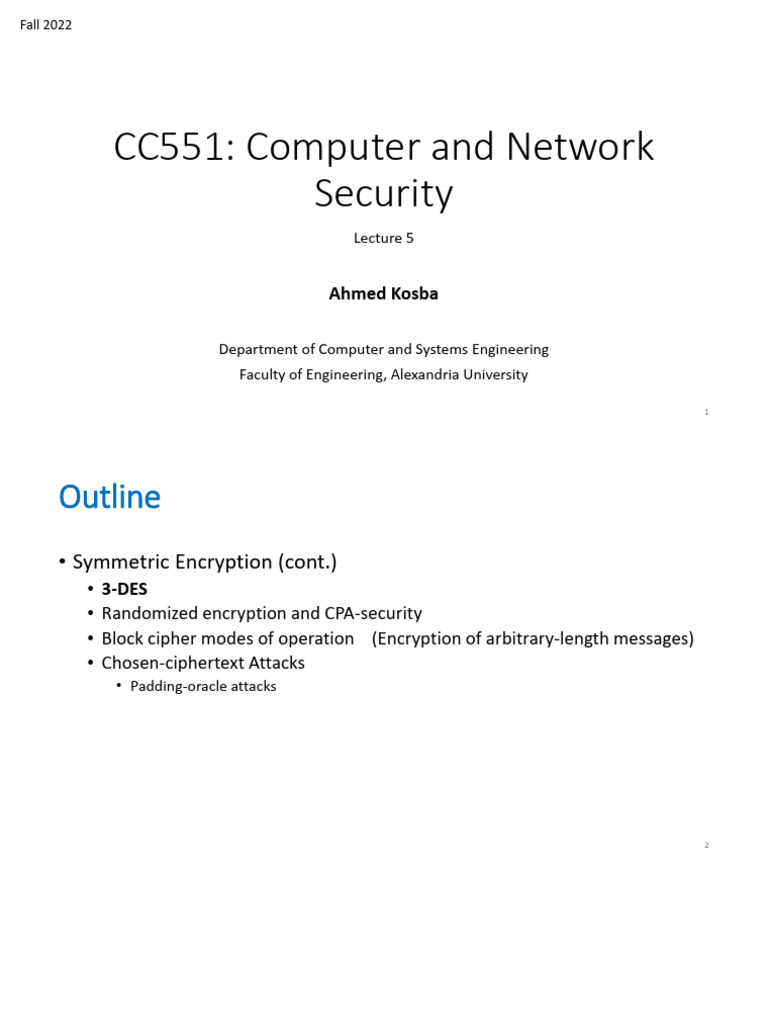 Lecture5 With Notes Pdf Cryptography Encryption