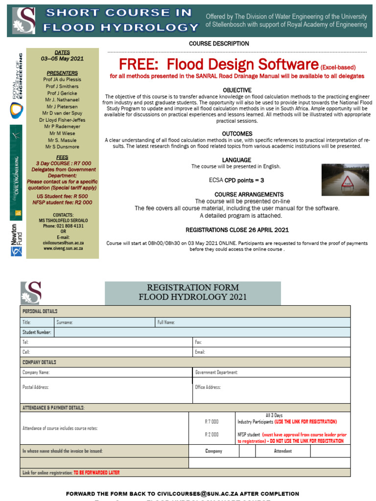 Flood Hydro Flyer 2021 - Industry Participants | PDF | Computing ...