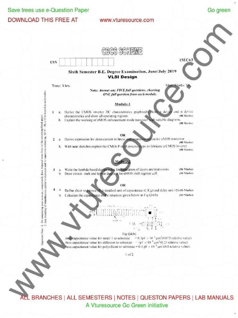 VLSI July-2019 | PDF