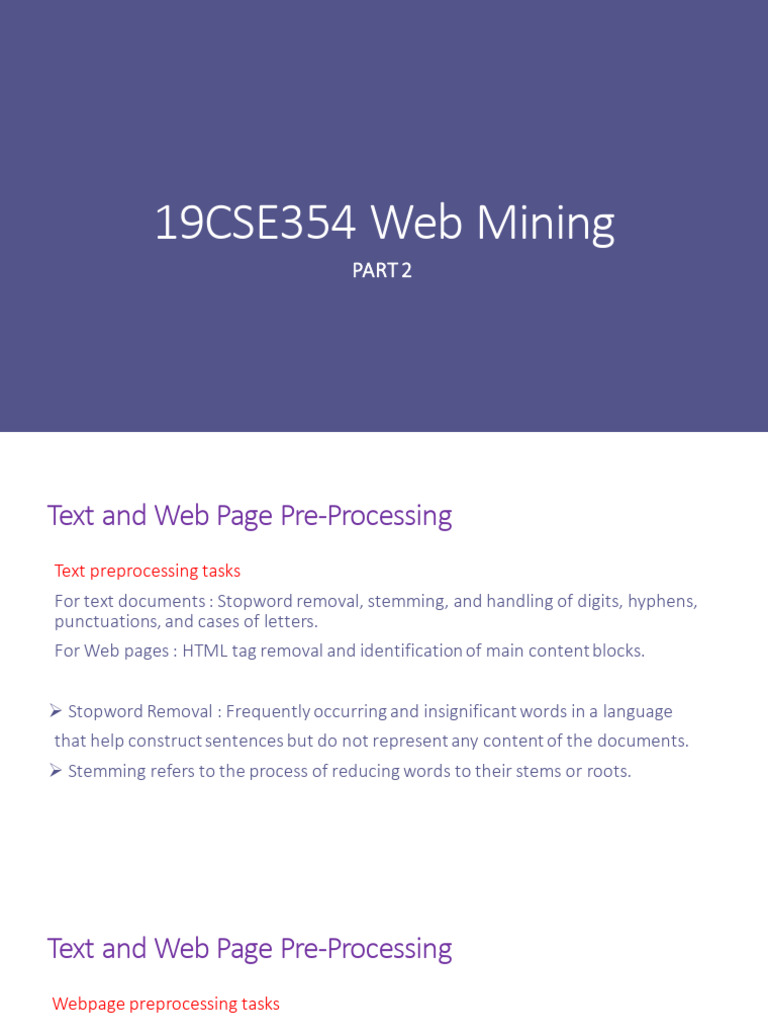 Preprocessing, Inverted Index | PDF | Search Engine Indexing | Information Science