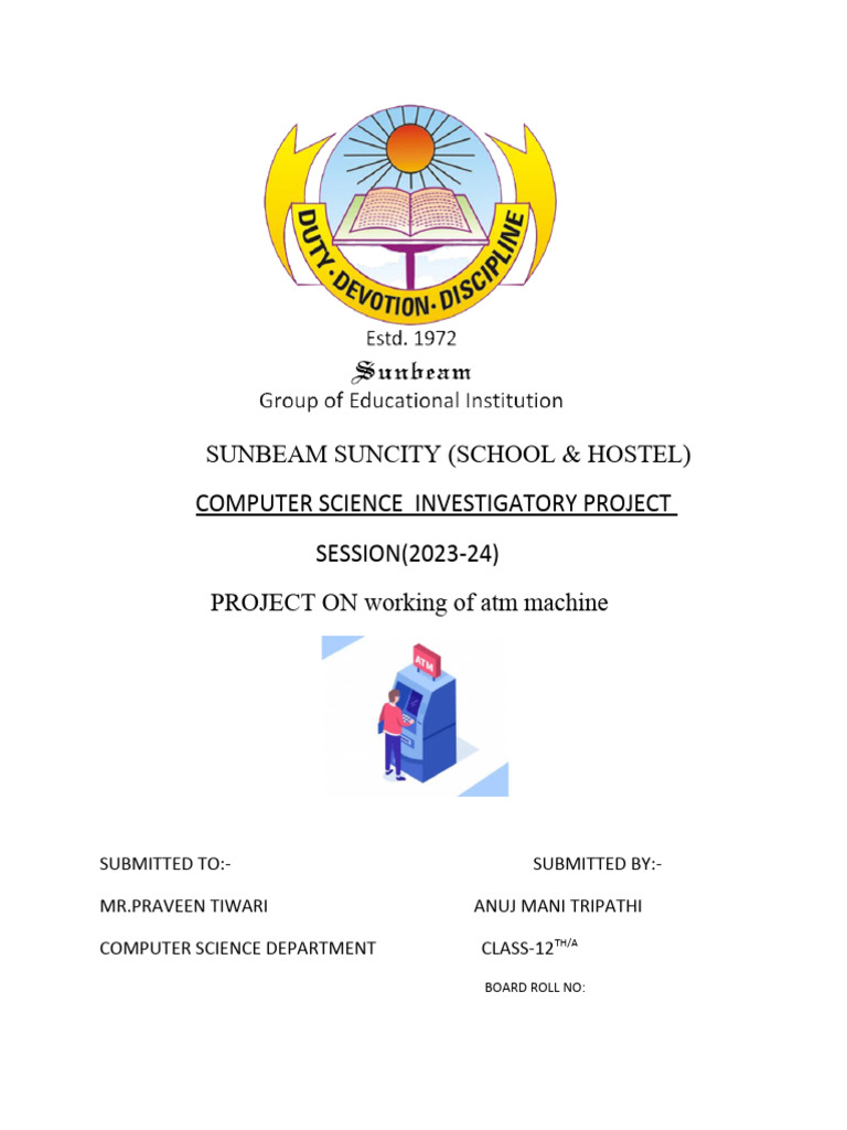 ANUJ FRONT PAGE Cs | PDF