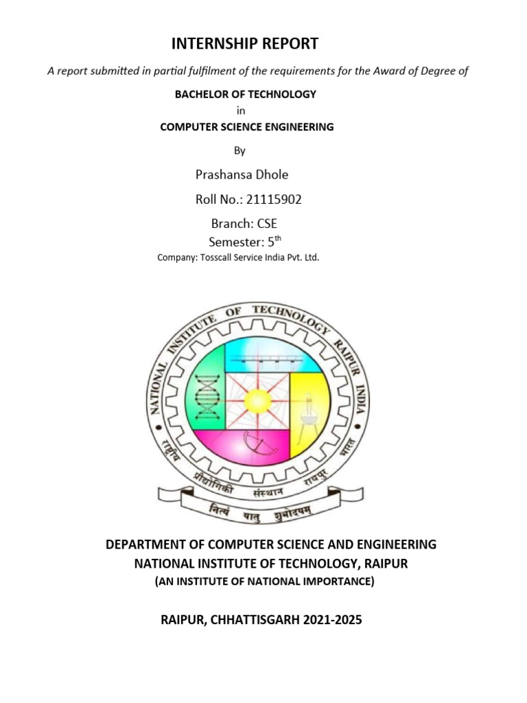 PR Intern Report | PDF | Html | World Wide Web