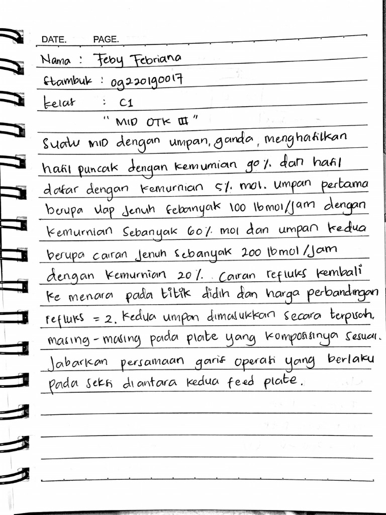 Mid Otk Iii - Feby Febriana | PDF