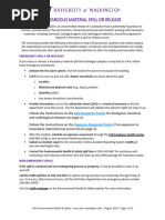 Chemical Spill Report Form Template | PDF