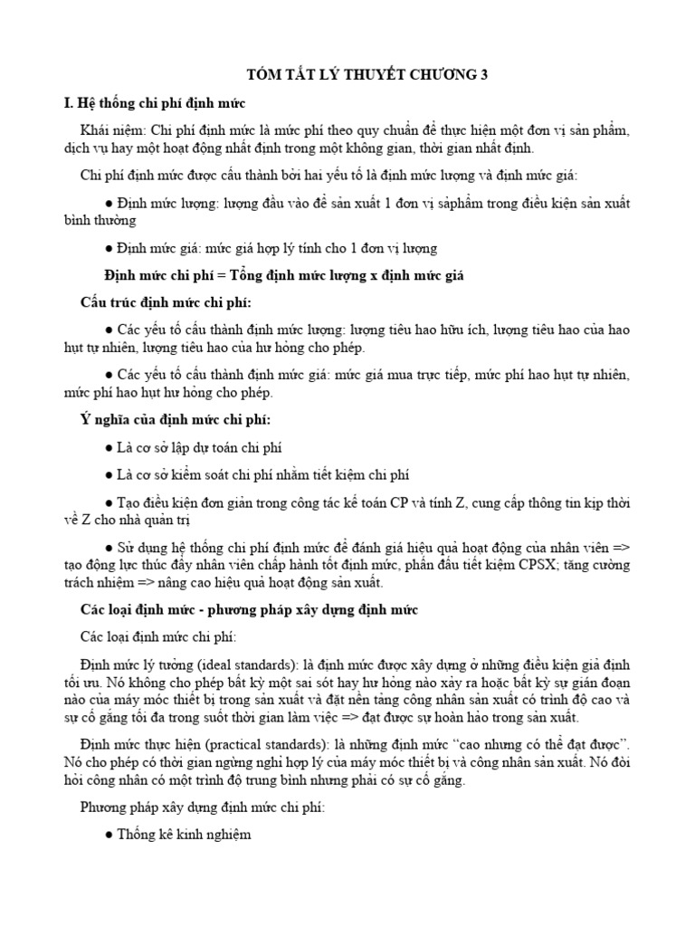 Tóm Tắt c3 - Phạm Ngọc Thủy Tiên | PDF