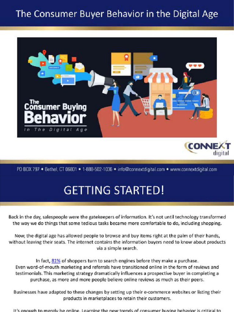 Consumer Behavior in the Digital Era | PDF | Consumer Behaviour ...