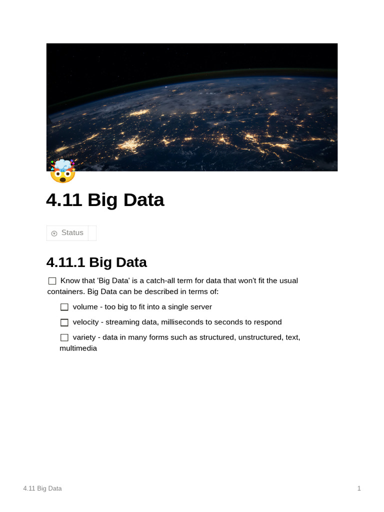 4.11 Big Data | PDF | Big Data | Data