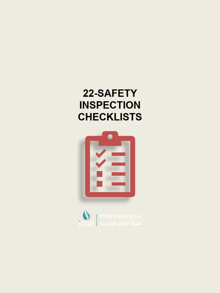 Workplace Safety Checklists | PDF | Stairs | Electrical Connector