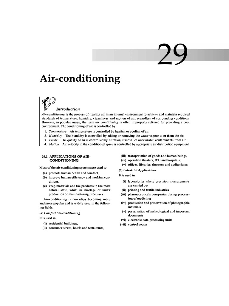 Air Conditioing Mahesh M. Rathore | PDF