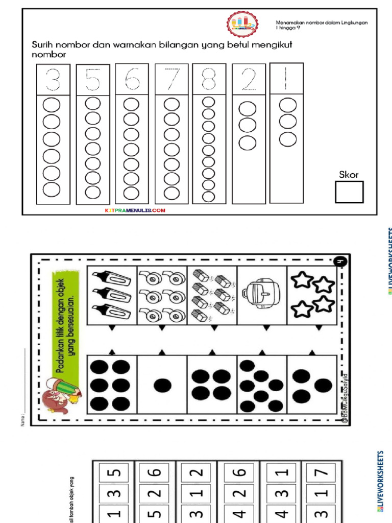 Lembaran Kerja Mt Tahun 1 Pdf