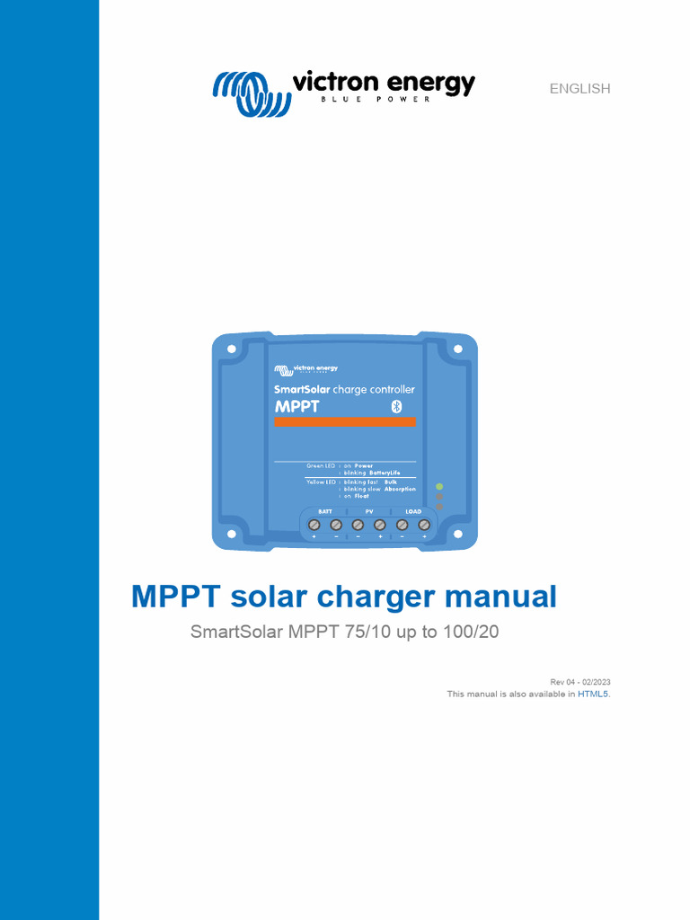 29694-MPPT Solar Charger Manual-Pdf-En | PDF | Battery Charger ...