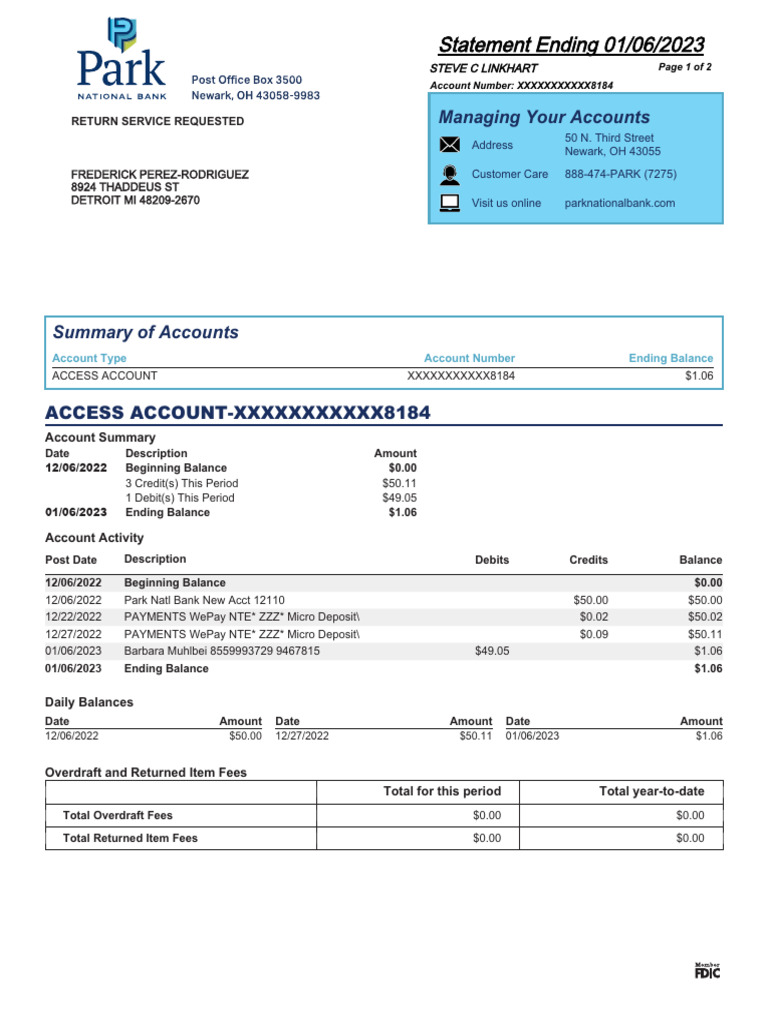 E Statement Download Handler | PDF | Credit Card | Overdraft