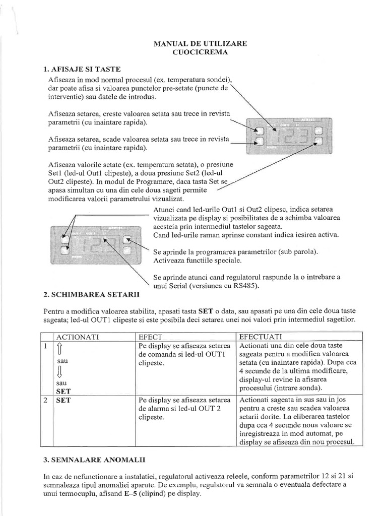 Manual Instructiuni Kochi Cream de Danielli | PDF
