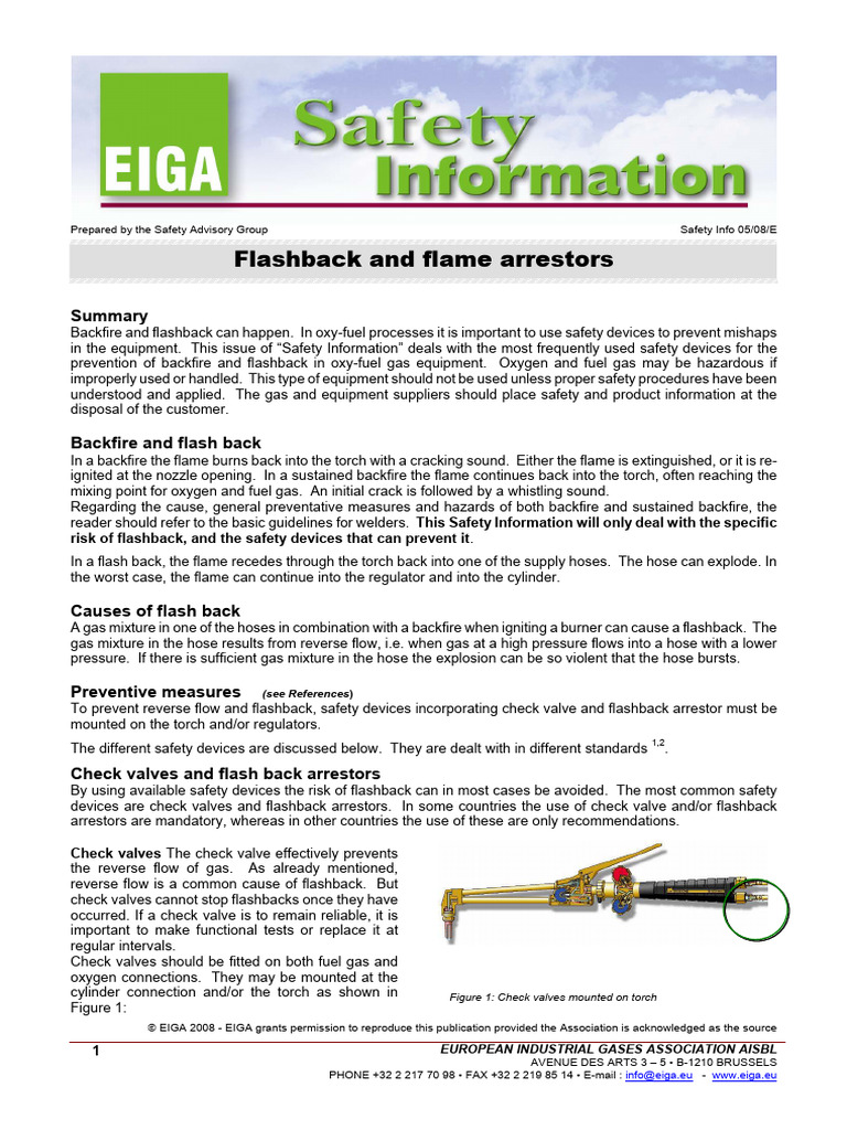 Flashback | PDF | Valve | Energy Technology