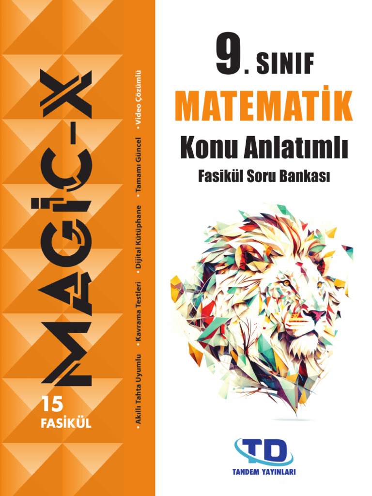 9.sınıf MATEMATİK MAGİC-X KONU ANLATIMLI FASİKÜL SORU BANKASI | PDF