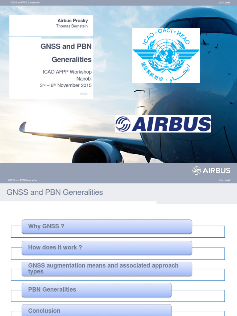 0.0 - GNSS and PBN Generalities | PDF | Global Positioning System | Measuring Instrument