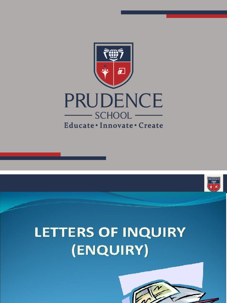 PPT LETTER OF ENQUIRY | PDF