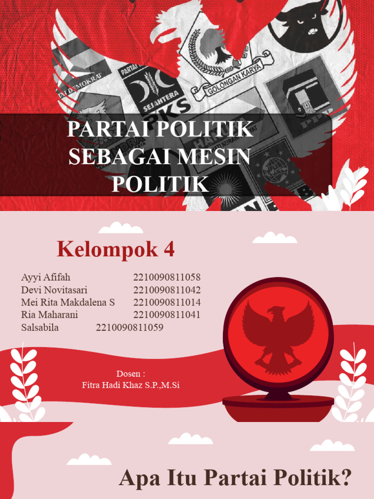 Partai Sebagai Mesin Politik | PDF