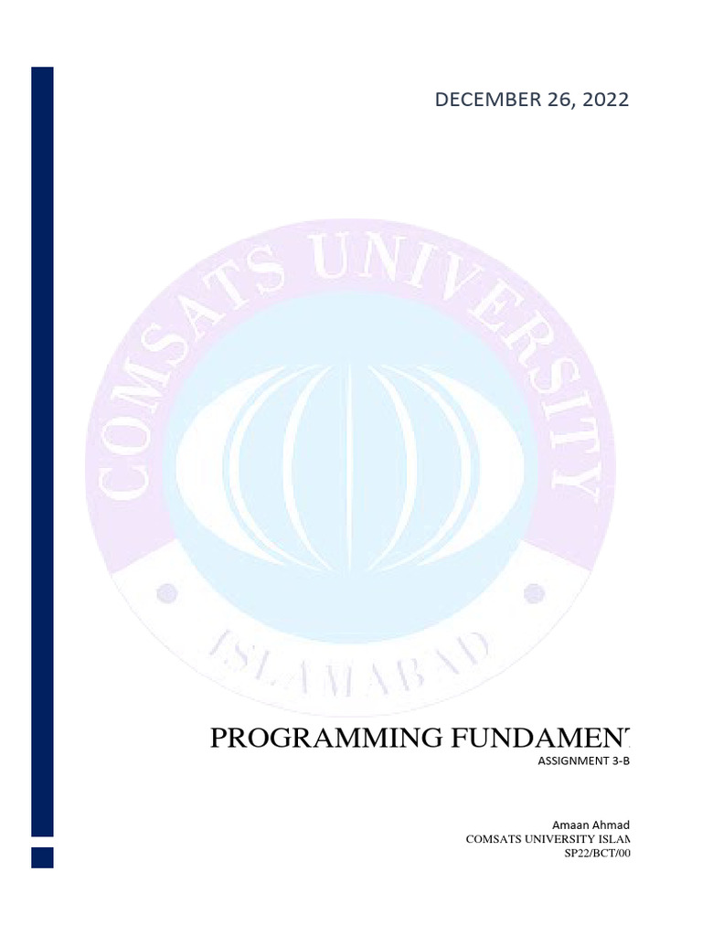 PF a-03-B Amaan Ahmad | PDF | Computer Programming | Software Engineering