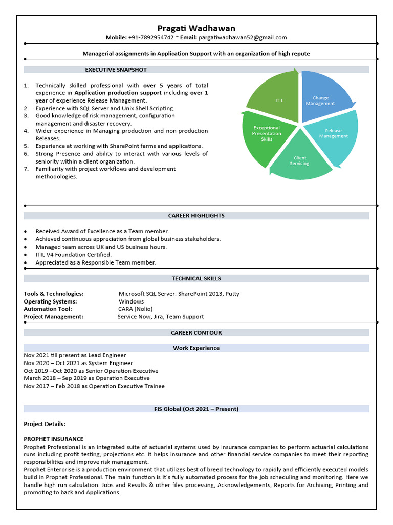 Pragati Resume | PDF | Information Technology Management | Computing