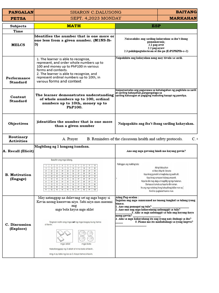 Week 2 First Quarter | PDF