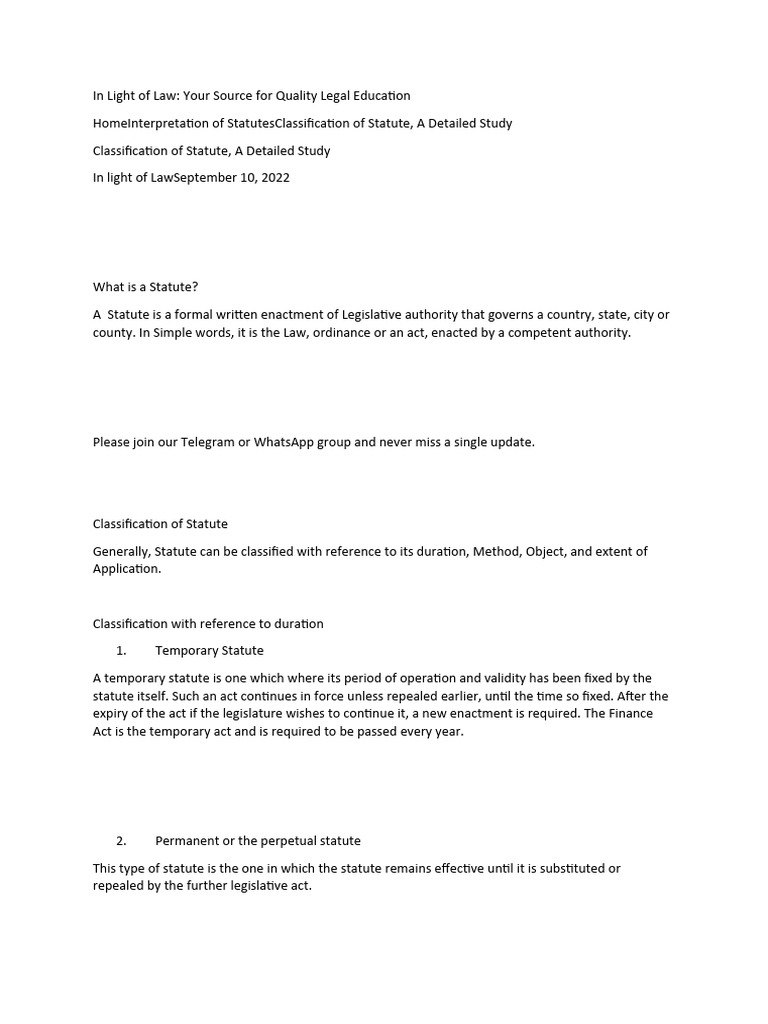 Document | PDF | Statutory Interpretation | Repeal