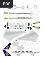 Volaris A320 Papercraft Model | PDF