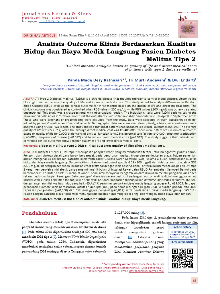 Kel. 10 Jurnal 2 | PDF | Health Sciences | Endocrine
