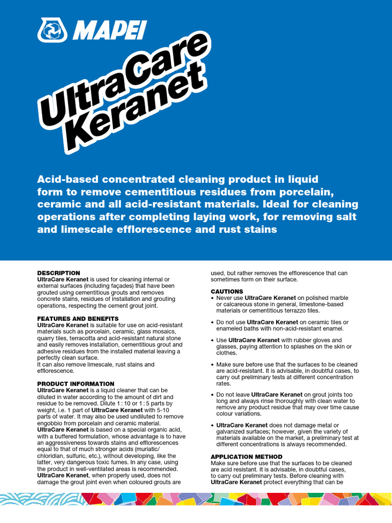 k01182 Tehnicki-List Eng | PDF | Tile | Cement