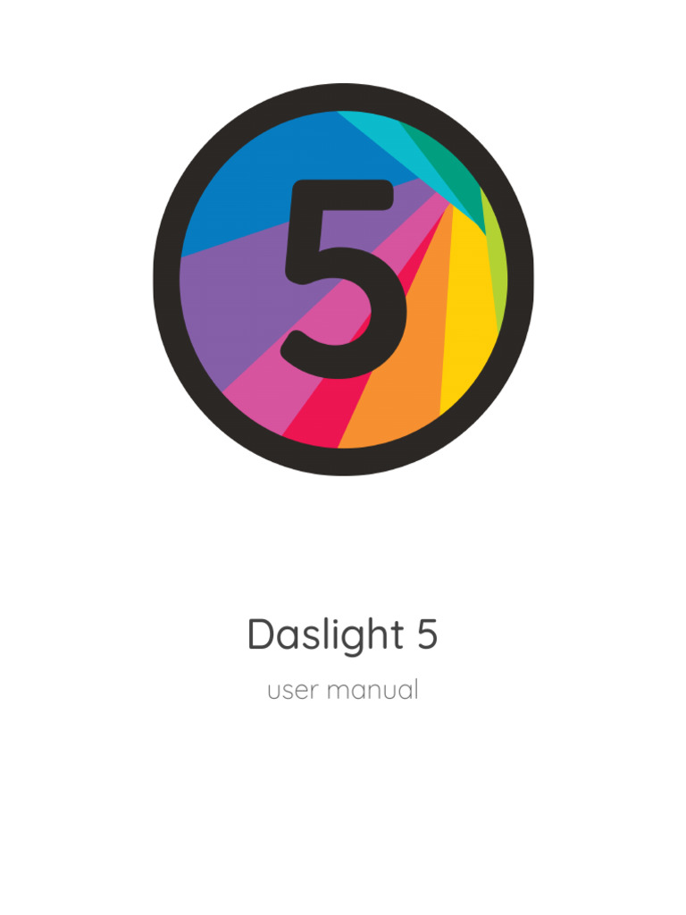 Daslight 5 Manual en | PDF | Mobile App | Graphical User Interfaces