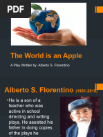 The World Is An Apple by Alberto Florentino | PDF | Social Science