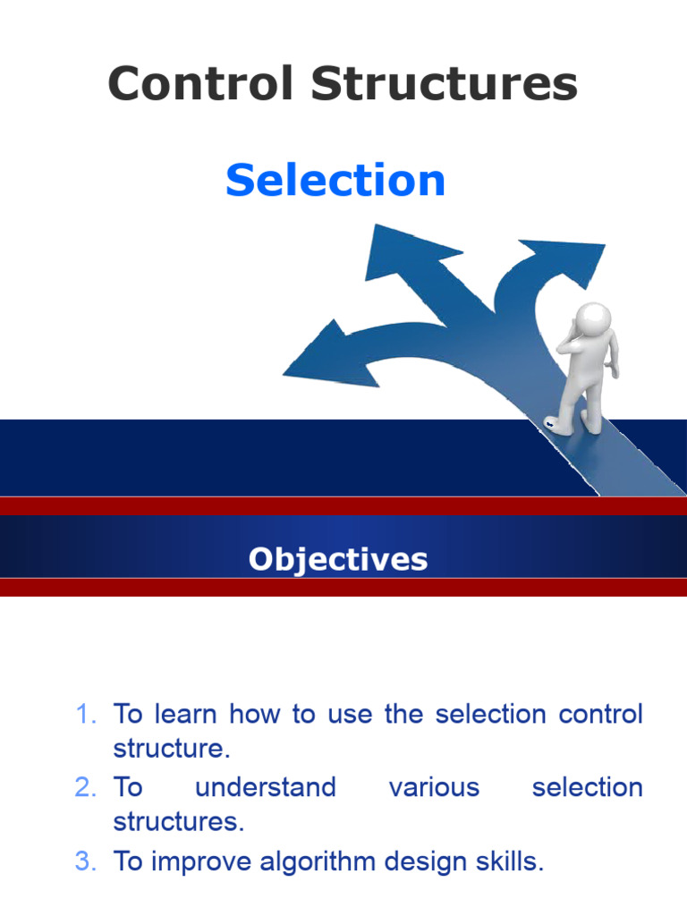 Week 5 6 7 - Selection - Control - Structures Updated | PDF | Control Flow | Boolean Data Type