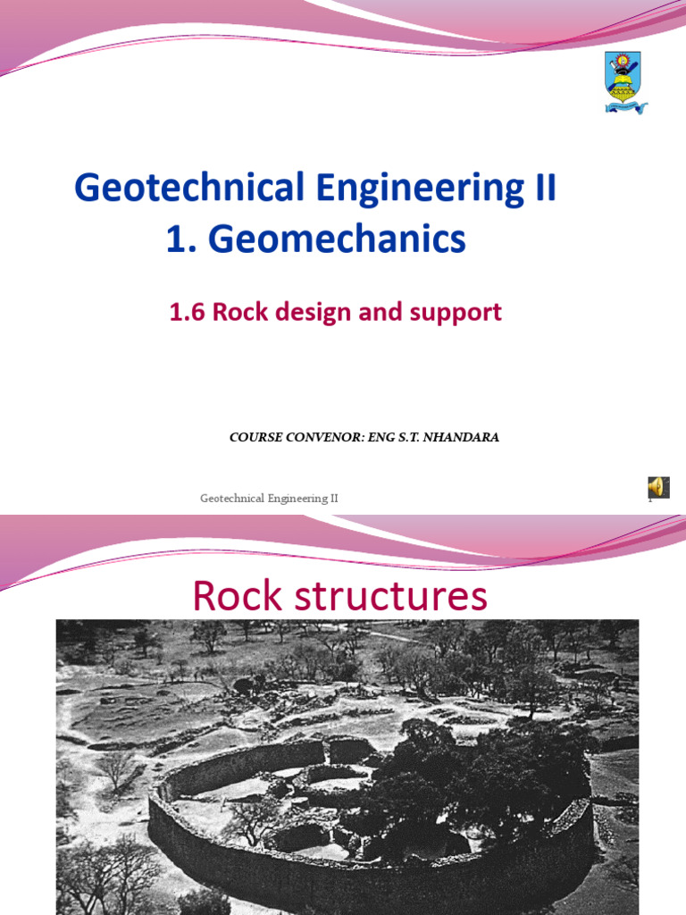 Rock Design and Support Analysis | PDF | Geotechnical Engineering ...