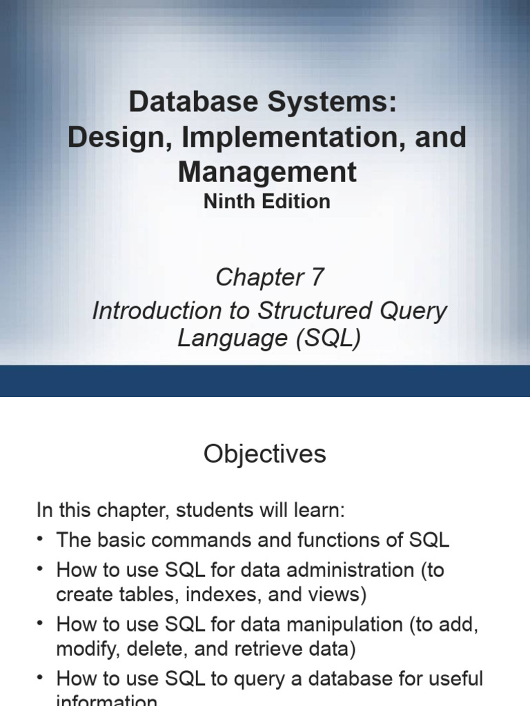 Introduction to SQL Basics and Commands | PDF | Relational Database | Databases