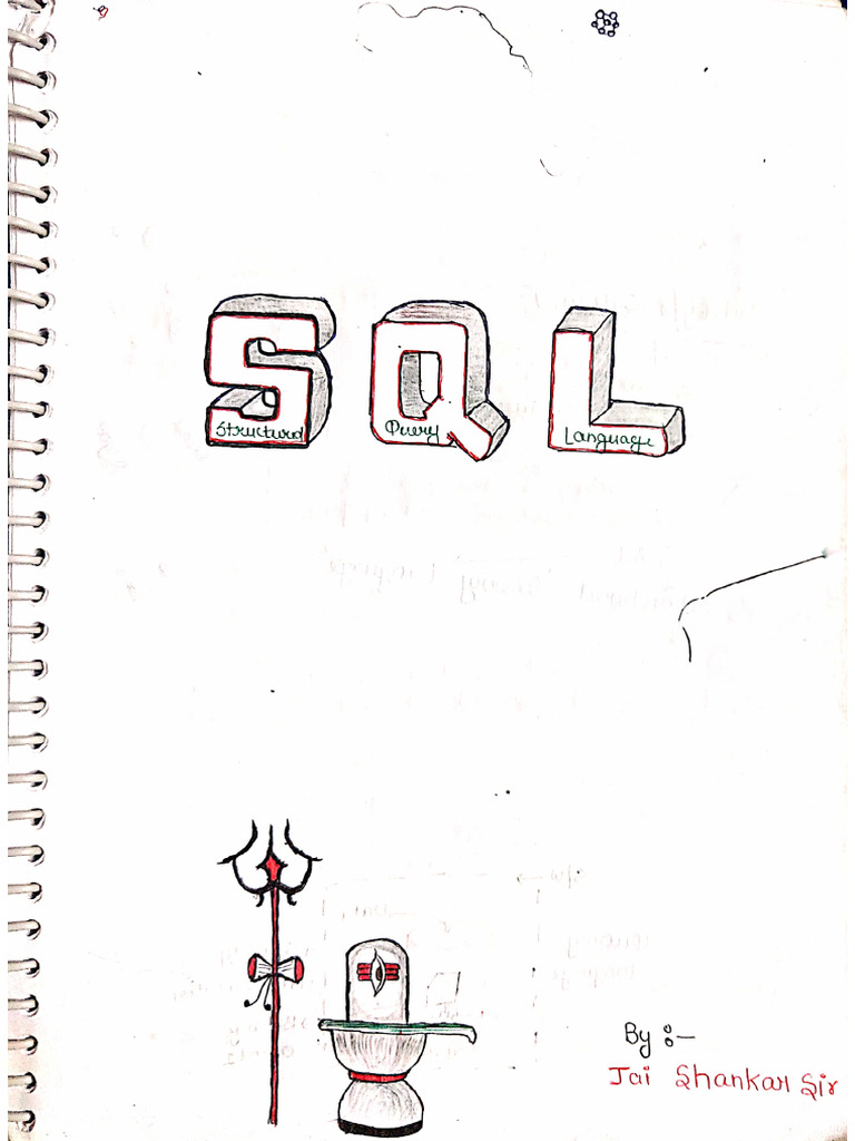 SQL by Jai Shankar Sir | PDF SQL by Jai Shankar Sir | PDF