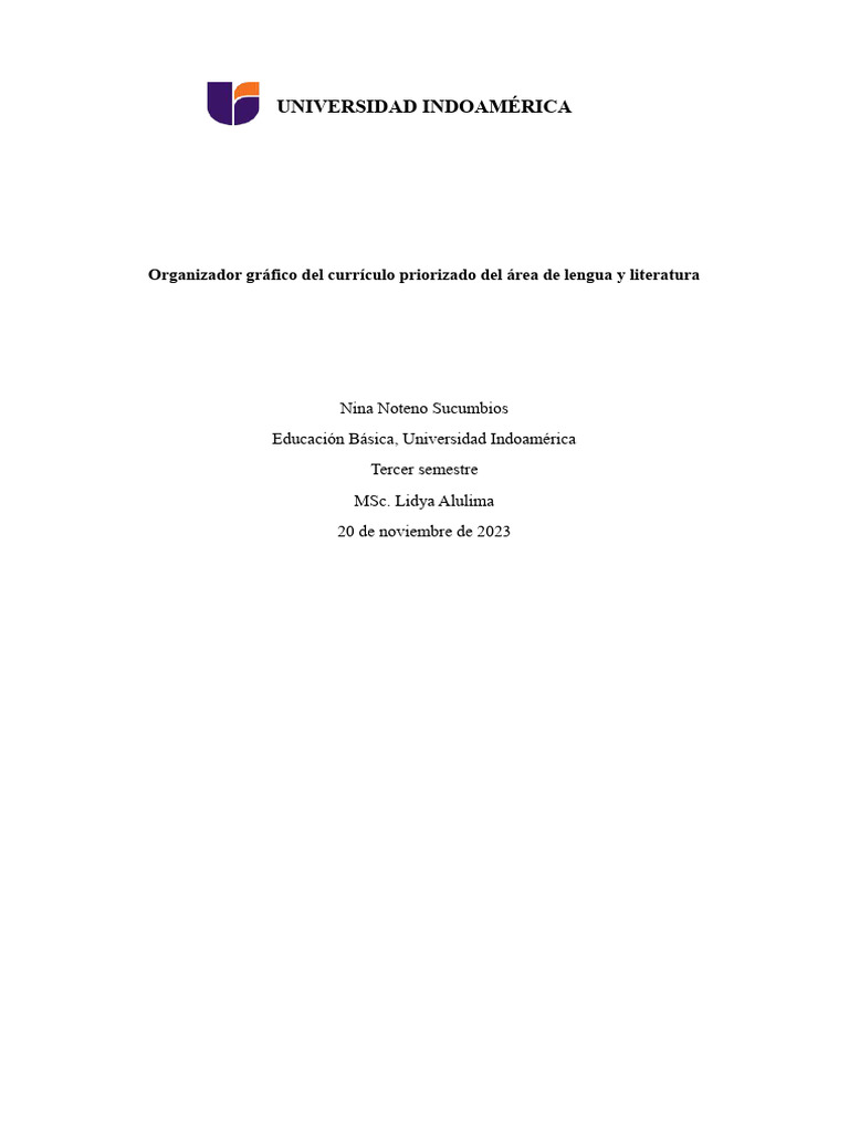 Universidad Indoamérica | PDF