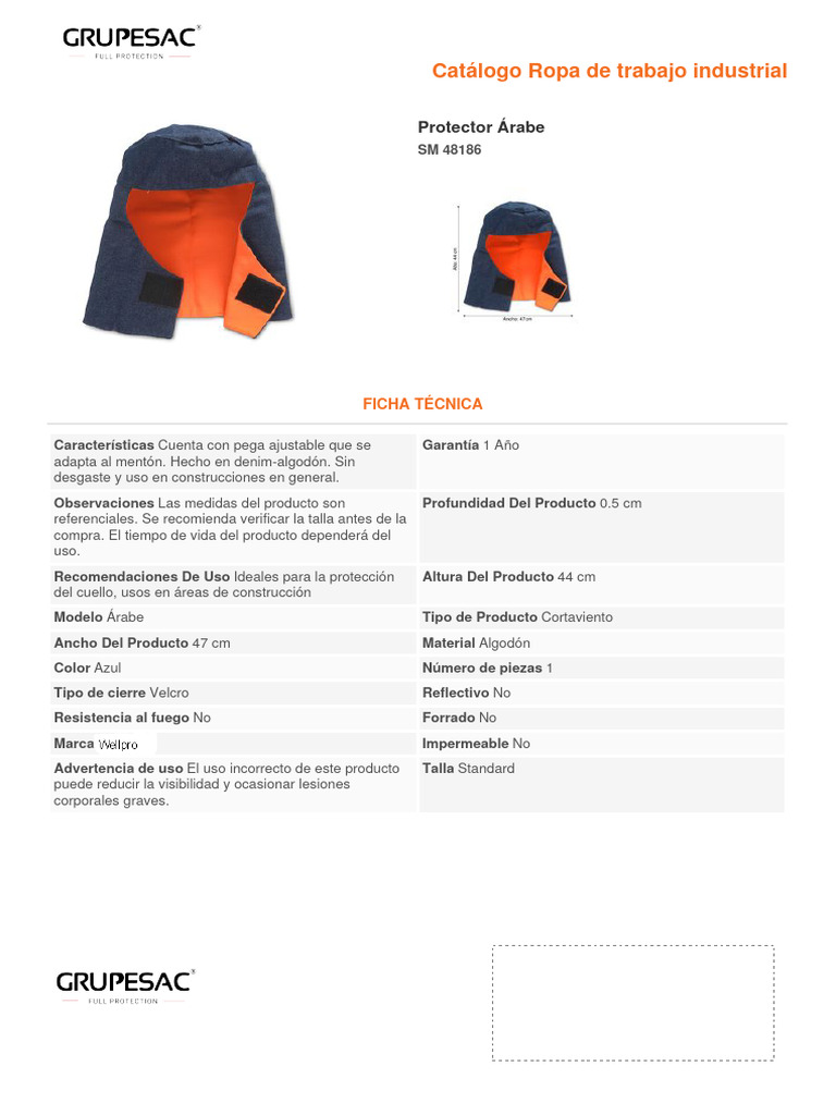 F T Gorro De Jean Tipo Chavo Wellpro Pdf