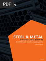 CHS Steel Section Sizes and Weights | PDF