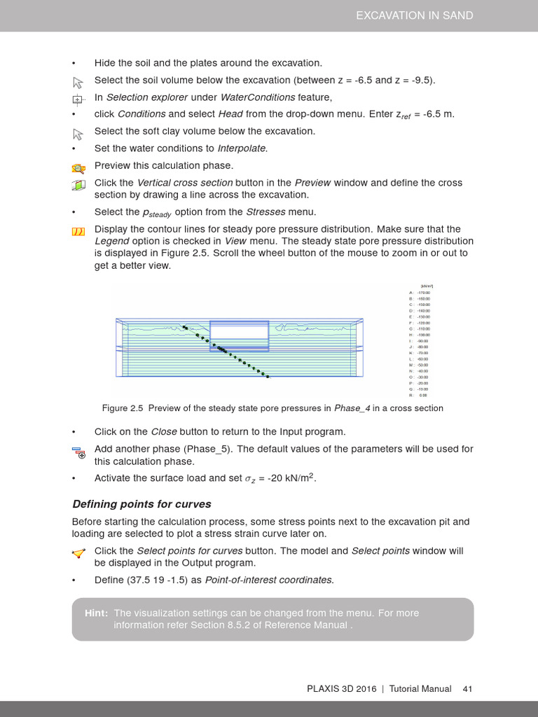 Excavation in Sand Tutorial | PDF | Deep Foundation | Deformation ...