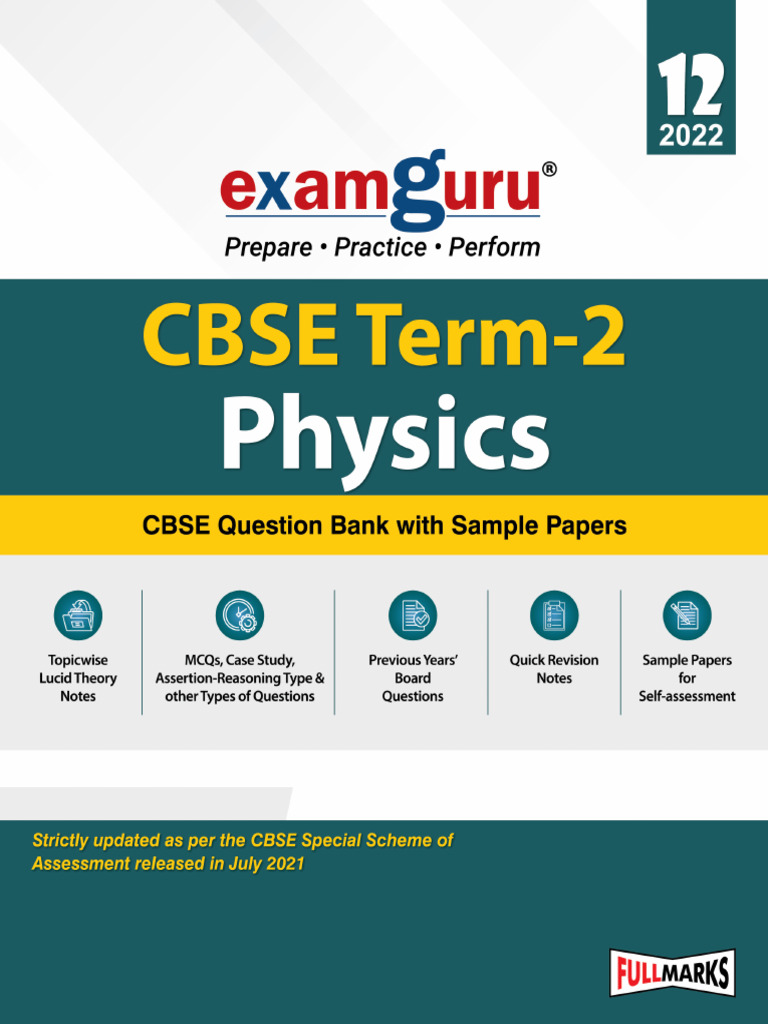 Examguru Physics Class 12 Term 2 | PDF