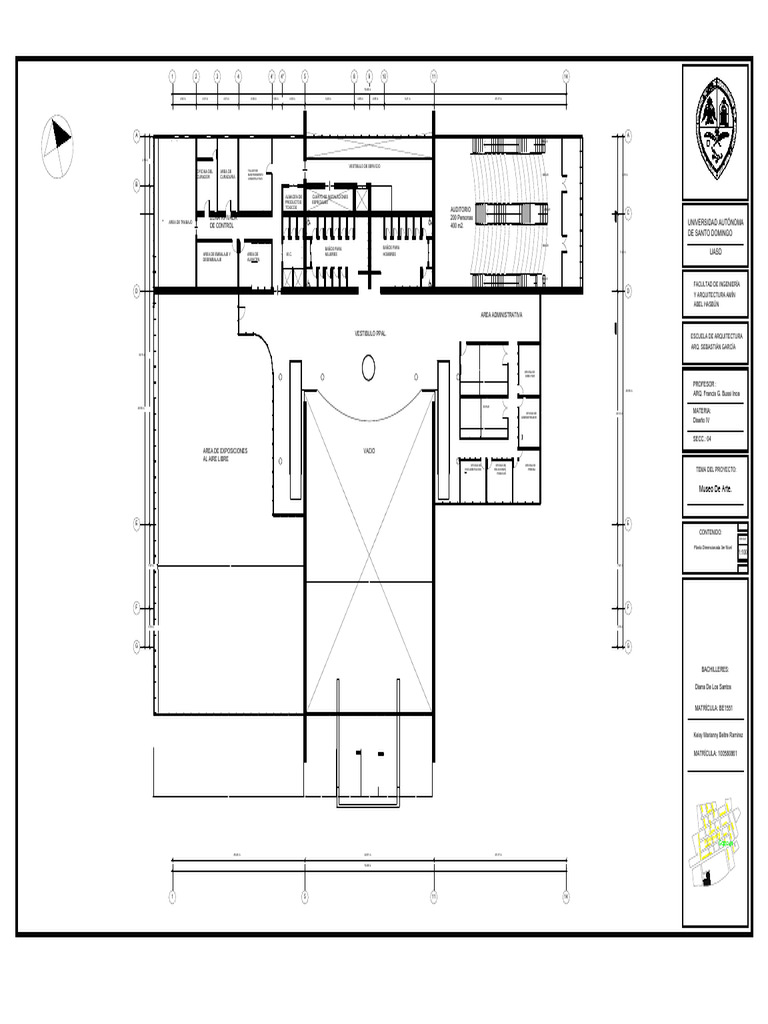 Planta Dimensionada 3er Nivel | PDF
