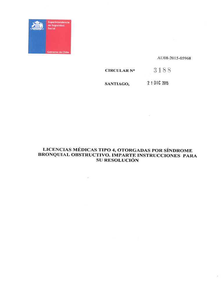 Circular 3188 - Suseso | PDF