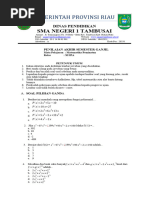 Soal Matematika Tingkat Lanjut Kelas Xi | PDF