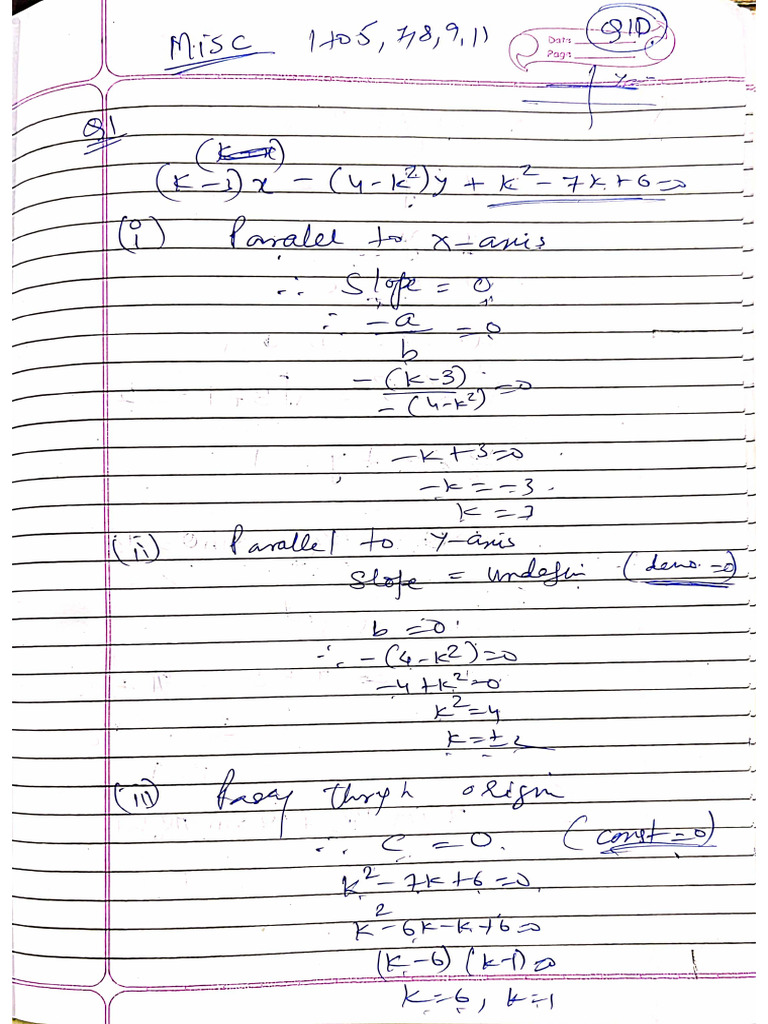 Straight Lines Misc. | PDF