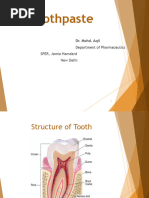 Toothpaste Abrasive List | PDF | Mouth | Dentistry